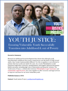 Youth Justice Project - Community Legal Services