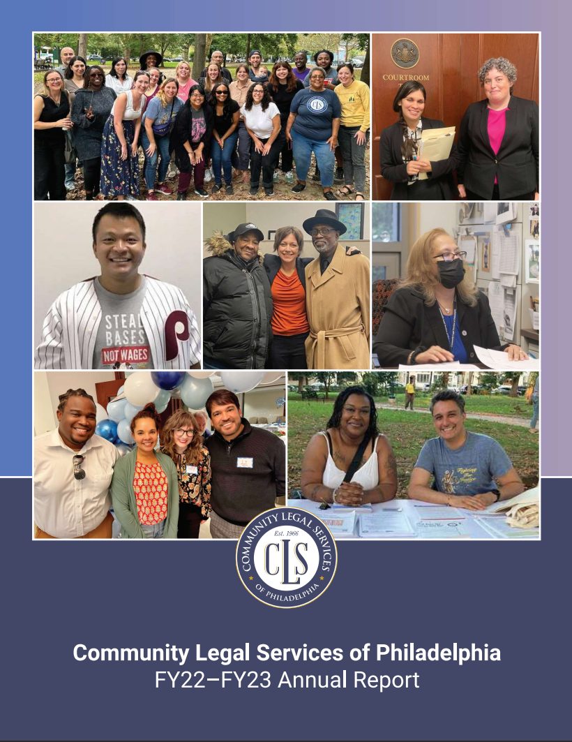 Annual Reports - Community Legal Services